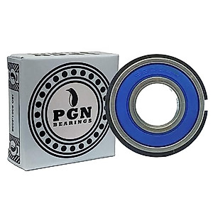 (4 Qty) PGN - 99502HNR Snap Ring & Sealed Ball Bearing - 5/8"x1-3/8"x7/16" - Replacement for Go Kart - Wheel Hub - Mini Bikes and Lawn Mowers