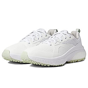 adidas Women's W SOLARMOTION Golf Shoe, FTWR White/Silver Met./Linen Green, 7