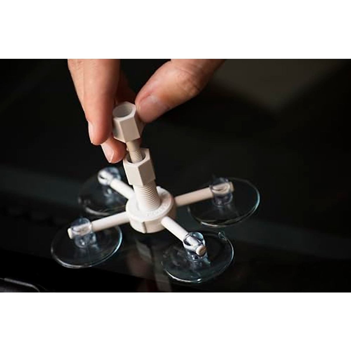 Rain-X 600001 Windshield Repair Kit - Quick And Easy Durable Resin Based Kit for Chips and Cracks, Good For Round Damage Below 1" In Diameter And Cracks Smaller Than 12" In Length, BLUE,YELLOW