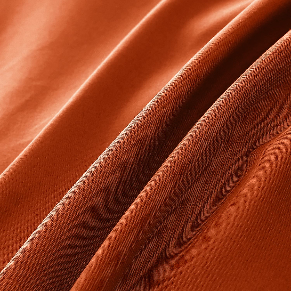 URBONUR Terracotta Duvet Cover Set King Size Burnt Orange, 3PCS Textured Tufted Bedding Set, Geometric Diamond Pattern, Ultra Soft Microfiber Duvet Cover with Zipper Closure, (Rust, King)