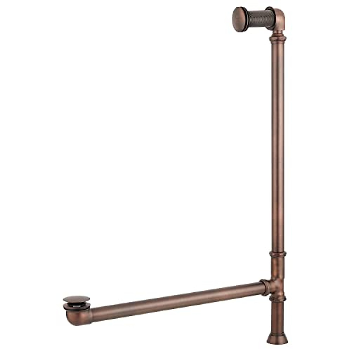 Signature Hardware 946173-69 Rosalind 69" Acrylic Soaking Pedestal Freestanding Tub with Pre-Drilled Overflow Hole