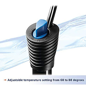 Aqueon Submersible Aquarium Heater, 100 Watts, Up to 40 Gallons