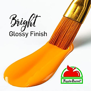 Apple Barrel Gloss Paint Set, 16 Piece (2-Ounce), PROMOABG Colors