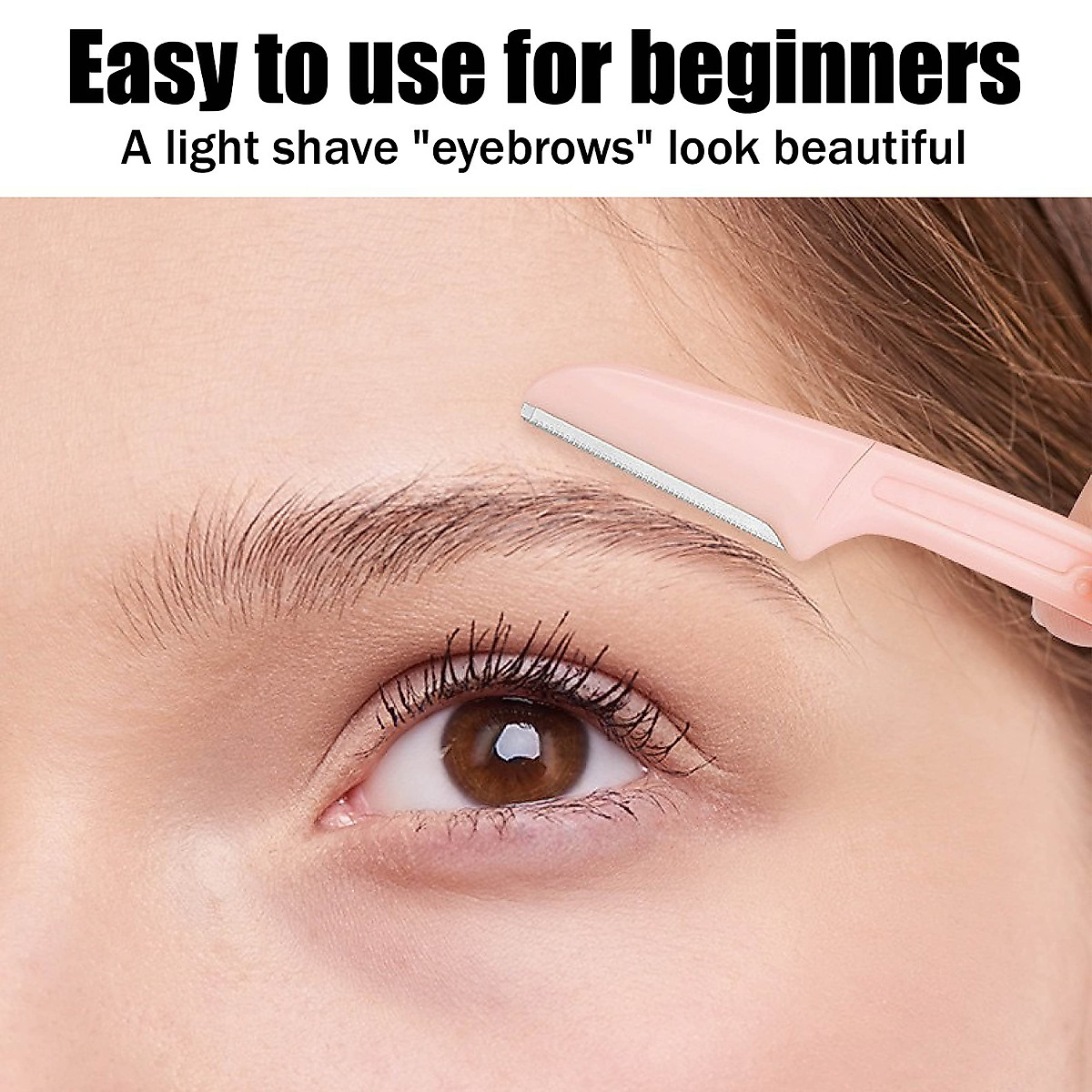 MENFENG 3 pack Eyebrow razor | cheek face hair remover peach fuzz razor | dermaplaning blades for face | dermaplaning blades | women trimmer shaving grooming set | Face Razors for Women and Men