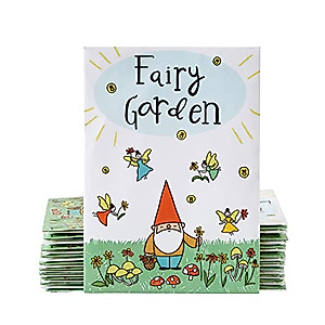 American Meadows Wildflower Seed Packets "Fairy Garden" Party Favors for Guests (Pack of 20) - Wildflower Seed Mix, Plant Year-Round, Great Gift for Hostesses, Showers, Weddings, Thank You