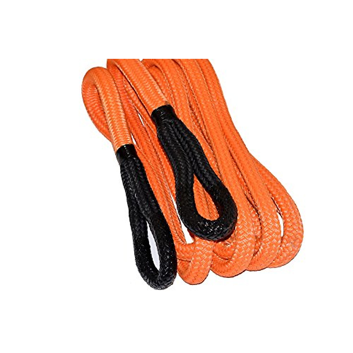 1"×30ft Kinetic Energy Rope Truck SUV Tow Rope,Recovery Rope 30000lbs,Towing Rope (Orange)