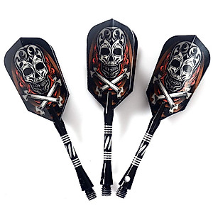 CUESOUL Tungsten Steel Tip Darts 90% Tungsten - Precise Barrels 24 Grams