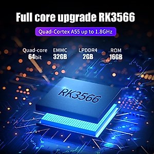 RG353P Retro Handheld Game Machine with Dual OS Android 11 and Linux, RG353P Multi Touch Support 5G WiFi 4.2 Bluetooth Online Fighting, RG353P Handled with 64G TF Card 4452 Games Support HDMI