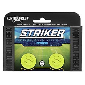 KontrolFreek Striker for PlayStation 4 (PS4) Controller | Performance Thumbsticks | 2 Low-Rise | Green