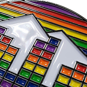 FANMATS 22204 Buffalo Sabres 3D Color Metal Emblem, Diecut Team Logo Auto Emblem