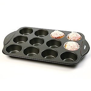 Norpro Nonstick 12-Hole Mini Muffin Pan, As Shown