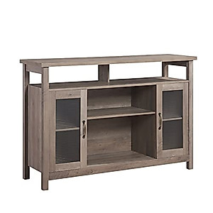 SEASD Retro Style Sideboard Buffet Table, Cupboard Console Table, Kitchen Dining Server Storage Cabinet, Gray Wash