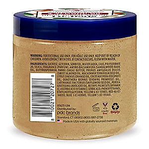 Dr Teal's Shea Sugar Body Scrub, Shea Butter with Almond Oil & Essential Oils, 19 oz (Pack of 3) (Packaging May Vary)