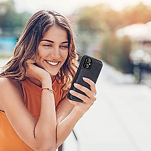 Asuwish Phone Case for OnePlus Nord N20 5G Wallet Cover with Tempered Glass Screen Protector and Credit Card Holder Slot Stand Cell Accessories One Plus N 20 G5 1 Plus 20N 1plus One+ 1+ N205G Black