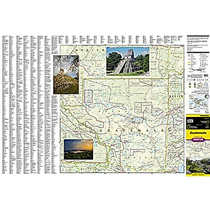 Guatemala Map (National Geographic Adventure Map, 3110)