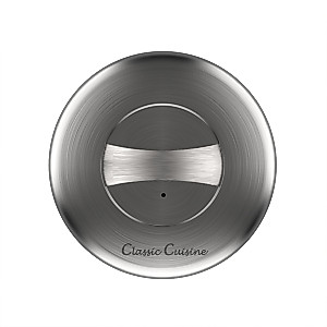 Classic Cuisine Glass Pitcher-64oz. Carafe with Stainless Steel Filter Lid-Heat Resistant to 300F-For Water, Coffee, Tea, Punch, Lemonade and More, 64 oz, Clear