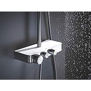 Grohe 28 025 000 69-Inch Twist-Free Metal Hand Shower Hose, StarLight Chrome