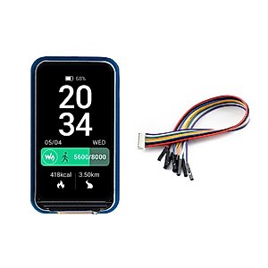waveshare 1.47inch LCD Module 172×320 Resolution 262K RGB Colors IPS Display for Raspberry Pi, Arduino, STM32,Embedded ST7789V3 Driver,SPI Interface