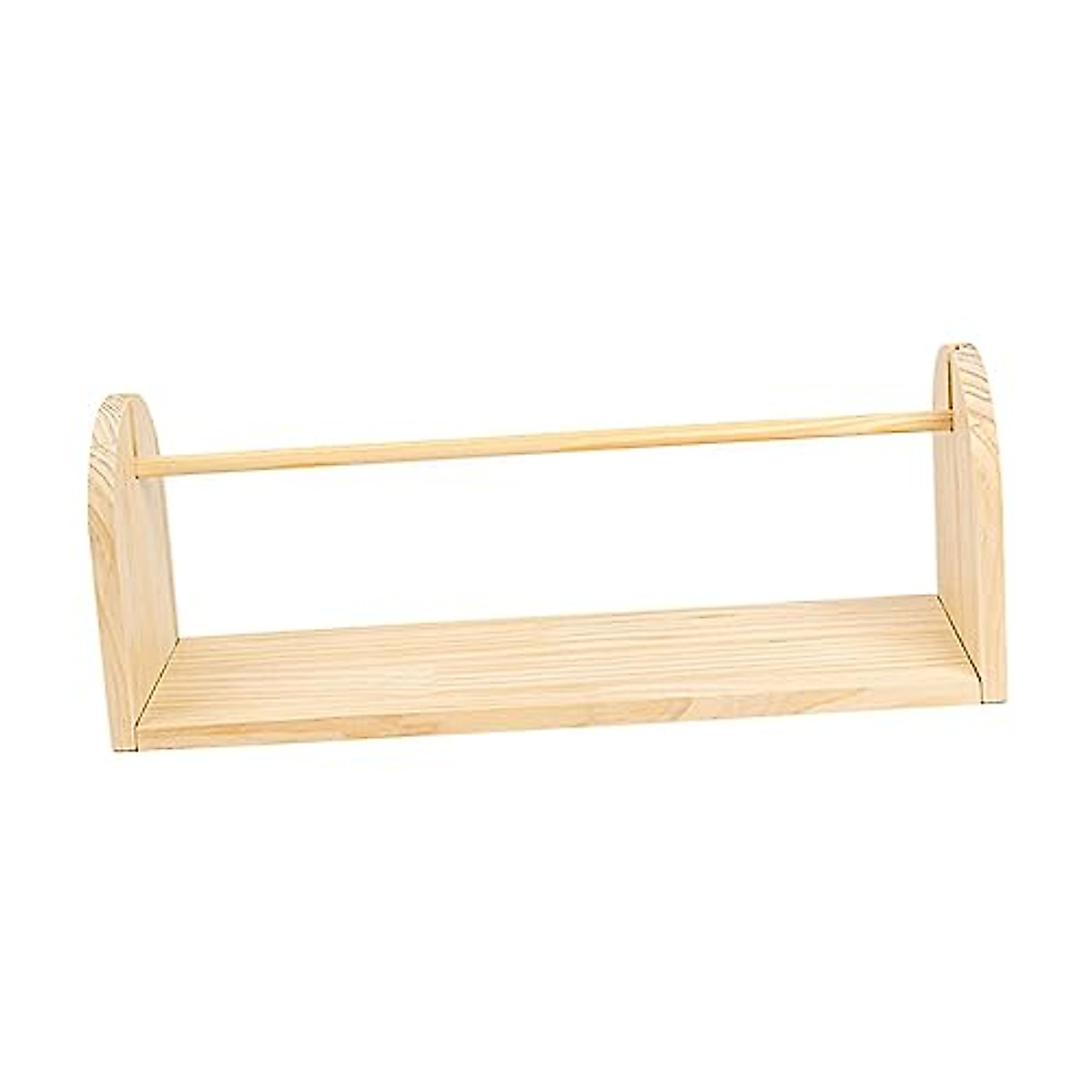 DYNWAVE Yarn Ball Holder, Wooden Crochet Yarn Threading Holder Yarn Ball Winder Embroidery Accessories Knitting Crocheting for Sewing, String Balls, 25cmx12cmx15cm