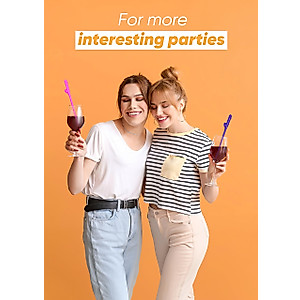 Penis Straws Party 12 pcs Pack, Willy Penis Decorations Bachelorette Party Straws Naughty Bridal Drinking Games, Funny Drinking Straws, Crazy Straws Bride