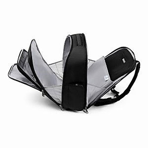 Travelpro Maxlite Lightweight Laptop Backpack, Fits up to 15 Inch Laptop and 11 Inch Tablet, Water Resistant, Men and Women, Work, School, Travel, Black, 18-Inch