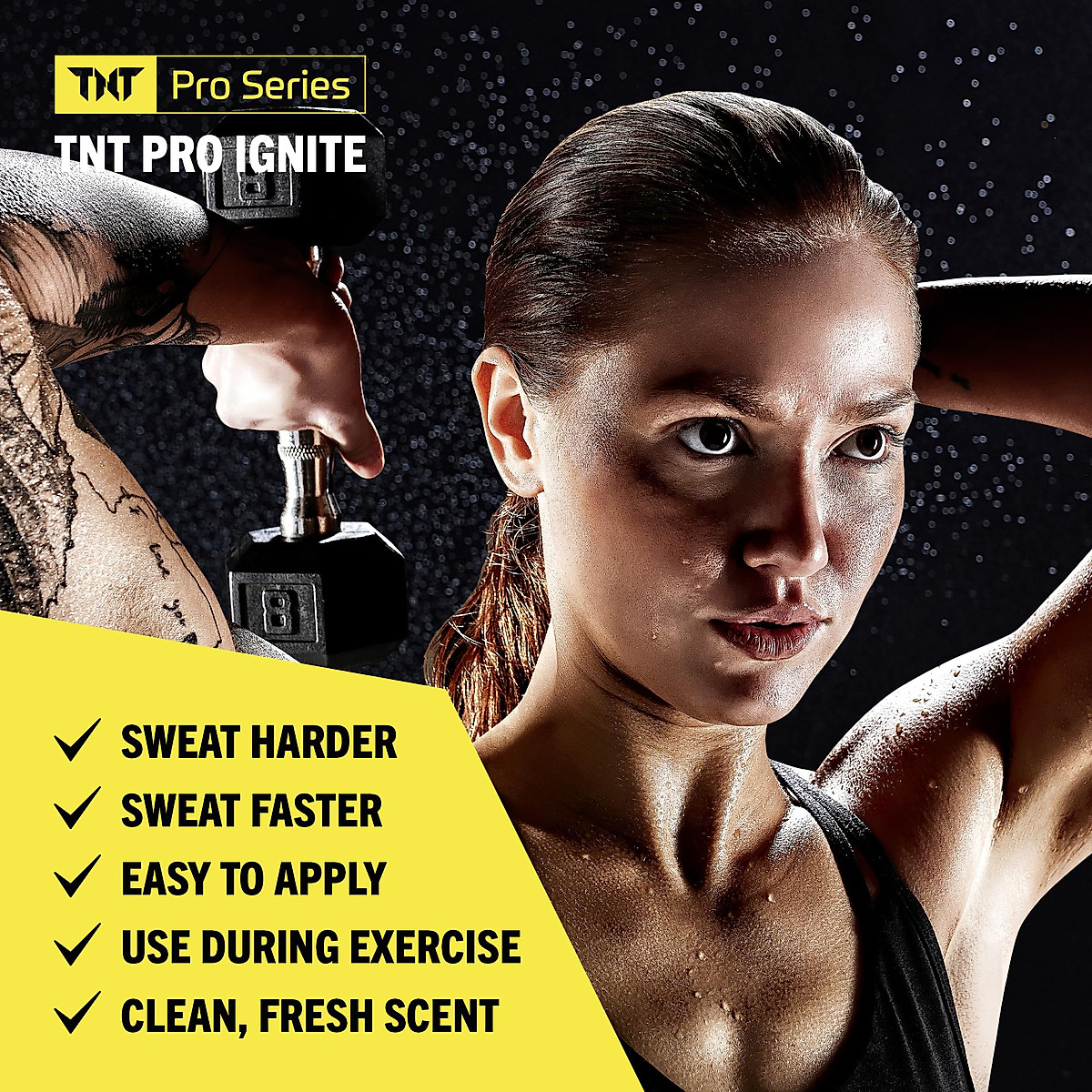 TNT PRO Ignite Sweat Gel - Natural Advanced Workout Sweat Cream