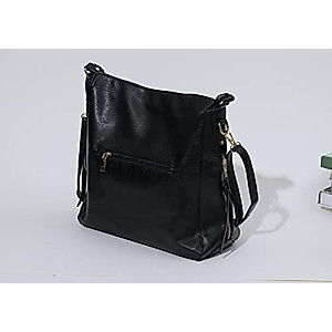 MIRRORLET Women’s Long Handle Bag (RED) with three ZIPPERED POCKETS. Tote bag, Shoulder bag for working and informal activities. (Environmentally friendly non leather from animals’ skin).