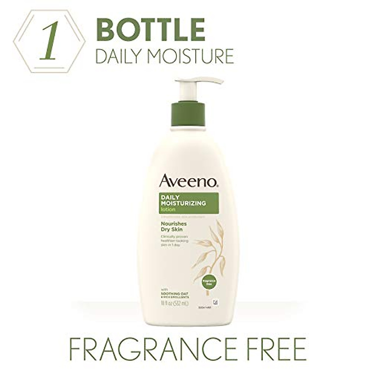 Aveeno Daily Moisturizing Body Lotion, 18 fl. Oz and Aveeno Therapeutic Shave Gel, 7 oz.