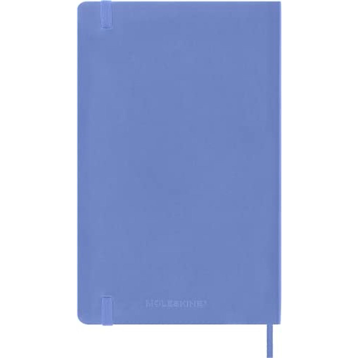 Moleskine Classic Notebook, Soft Cover, Large (5" x 8.25") Ruled/Lined, Hydrangea Blue, 192 Pages