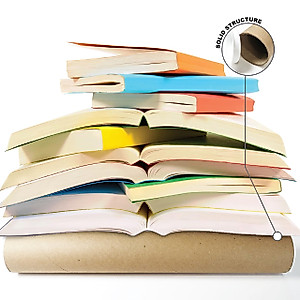 CAPTAIN Mailing Tube, 2 Pack, 13.5x2 Inch, Brown Kraft Cardboard, For Documents, Art, Posters