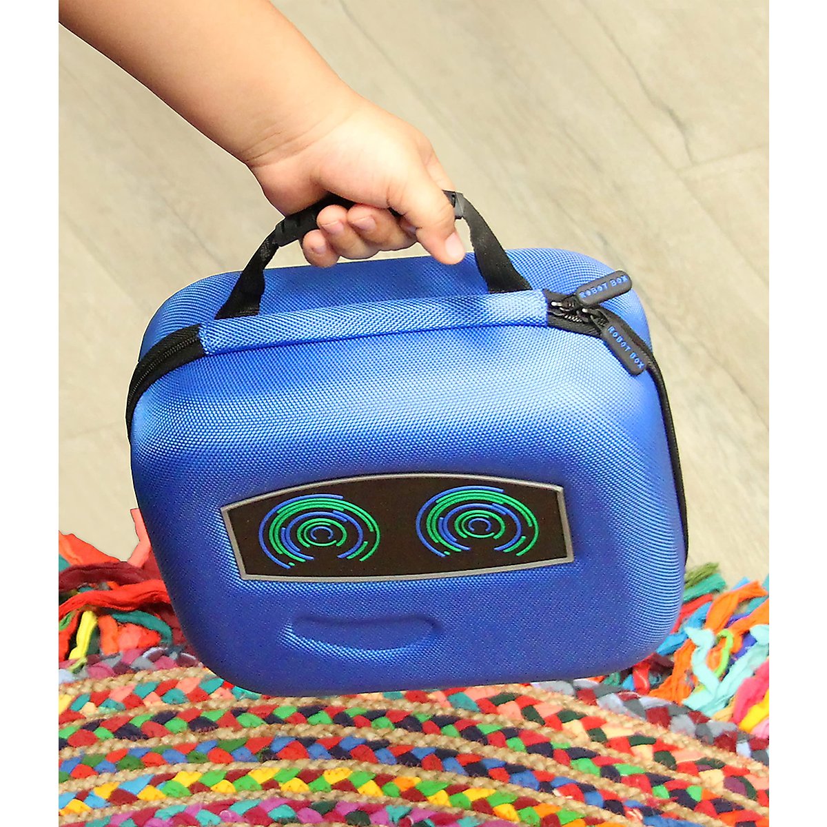 CASEMATIX Robot Case Compatible With 4 Ninja Bots Battle Bots and Ninja Toys Accessories, Includes Case Only