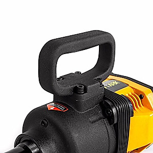 Stark Industrial 1" inch Air Impact Wrench Gun Long Shank Pneumatic Truck (38mm & 41mm Socket) with Carrying Case