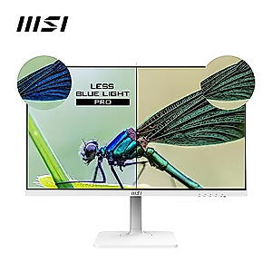MSI Modern MD272XPW, 27" Monitor, IPS, 1920 x 1080 (FHD), FreeSync, 100Hz, TUV Certified Eyesight Protection, 1ms, VGA, HDMI, Black