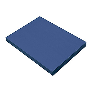 Prang (Formerly SunWorks) Construction Paper, Bright Blue, 9" x 12", 100 Sheets
