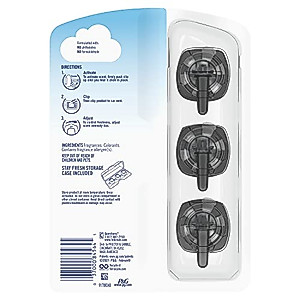 Febreze Unstopables Car Odor-Fighting Car Freshener Vent Clip Fresh, .07 fl oz. Car Vent Clip, Pack of 3