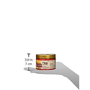 Maui Moisture Strength AntiBreakage Hair Mask, 12 fl oz (354 mL), Agave + Hibiscus + Pineapple for Damaged Hair, Vegan, Sulfate and Paraben Free, Nourishing, Hydrates, Leave In