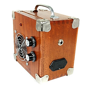 Beautiful 2.5-watt Solid Wood Cigar Box Guitar Amplifier (#5)