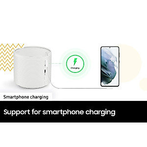 SAMSUNG The Freestyle Battery Base for Smart Portable Projector, Convenient Use, Power Charging for Home Theater and Entertainment, VG-FBB3BA/ZA, 2022, White