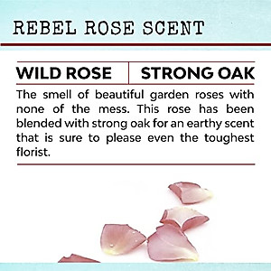 Malicious Women Candle Co - Queen of Damn Near Everything, Rebel Rose Infused with Superiority, All-Natural Soy Candle, 9 oz