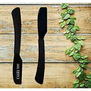 100 BLADES + Facón Professional Standard Japanese Straight Edge Faether Barber Razor - Salon Quality Cut Throat Shavette