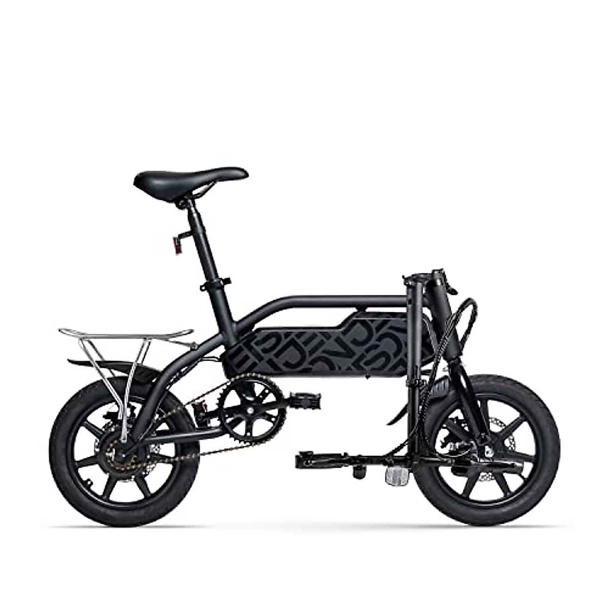 Jetson J5 Electric Bike, Top Speed of 15 MPH, Maximum Range of 15 miles with Twist Throttle Or 30 miles with Pedal Assist, 350-Watt Motor, Ages 12+, Black, JJ5-BLK