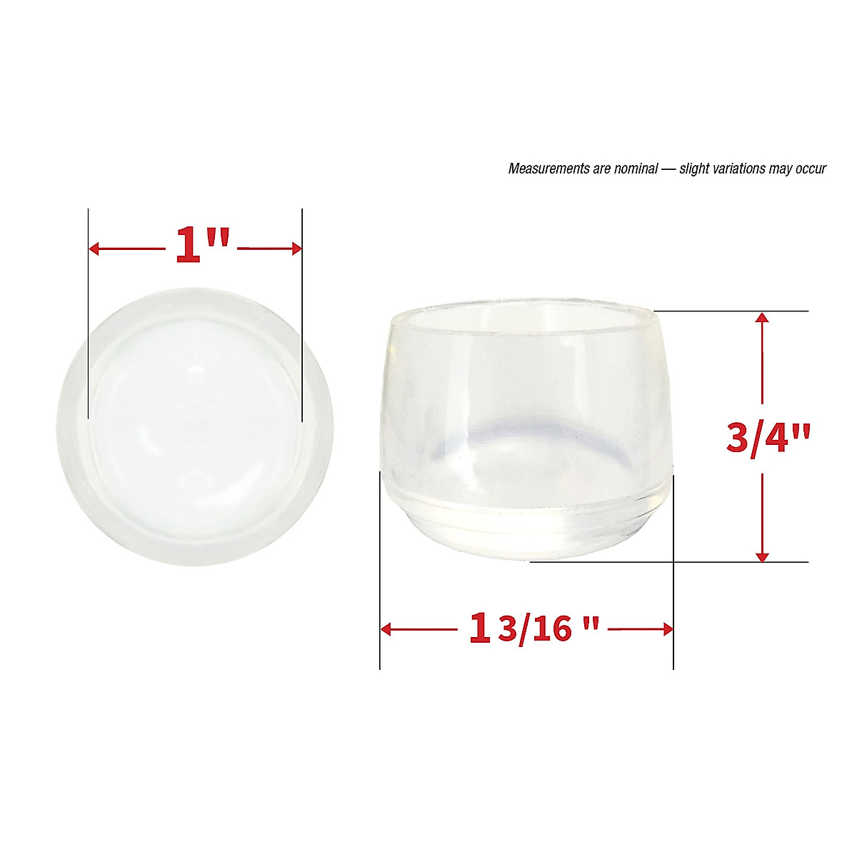 Shepherd Hardware 9568 White Cushion Doorstops, 2-Pack