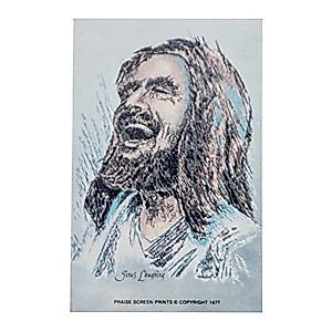 Laughing Jesus Original Print | Beloved Catholic Artwork | Makes a Great Housewarming Gift! | Colorful Christian Art Print, Suitable for Framing
