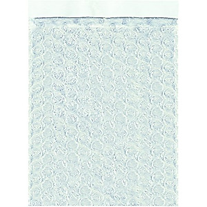Ship Now Supply SNBOB310 Self-Seal Bubble Pouches, 3" x 10", 3" Width, 0.188" Height, 10" Length, Clear (Pack of 500)