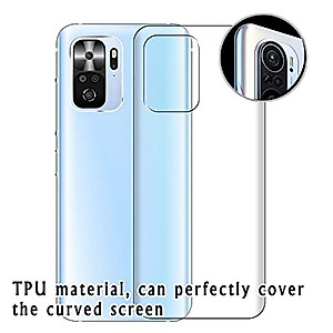 Vaxson 2-Pack Back Protector Film, compatible with GIGASET GS370 TPU Guard Cover Skin Sticker [ Not Front Tempered Glass Screen Protectors ]