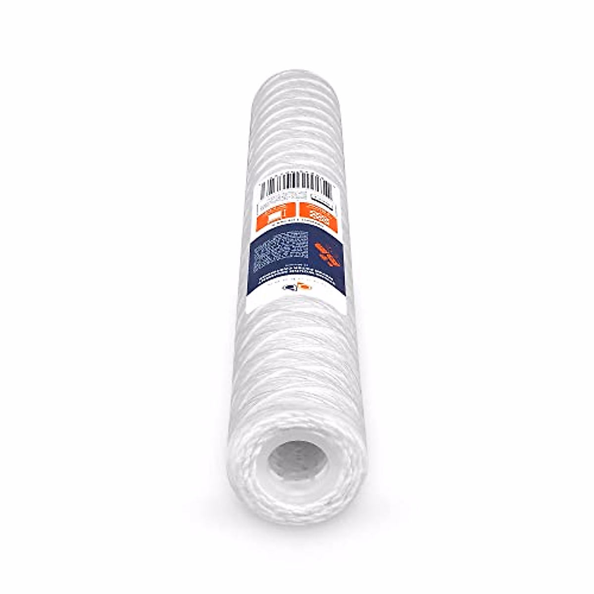 Aquaboon 5 Micron 20" x 2.5" String Wound Sediment Water Filter Cartridge | Universal Replacement for Any 20 inch RO Unit | Compatible with 101-230, PD-5-20, AP110-2C, P5-20, CFS124-C20, 6-Pack