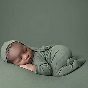 Newborn Photography Props Elf Costume Baby jumpsuit With Hats for Baby Boys Girls Photoshoot Outfits