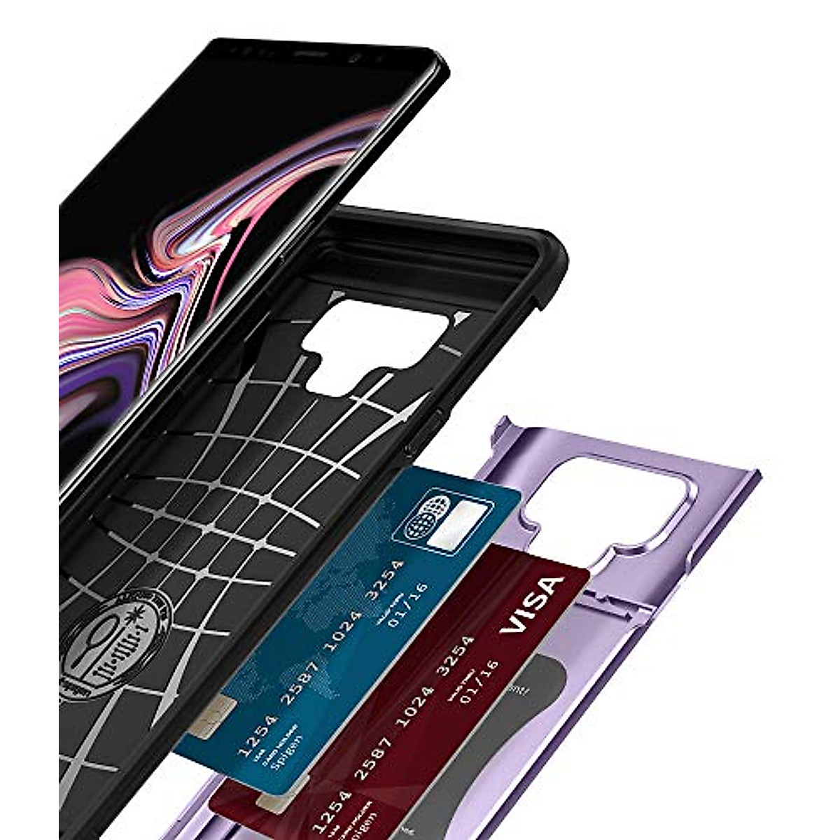Spigen Slim Armor CS Designed for Galaxy Note 9 Case (2018) - Lavender
