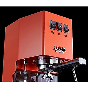 Gaggia RI9380/53 Classic Evo Pro Espresso Machine, Lobster Red, Small