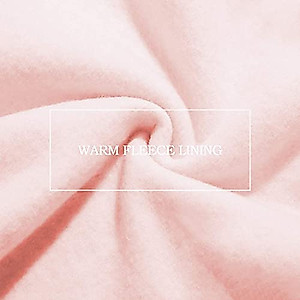 Gootailor Pet Clothes for Small Dogs Cute Puppy Hoodies Blank Doggie Sweater Warm Sweatshirt Pink Small